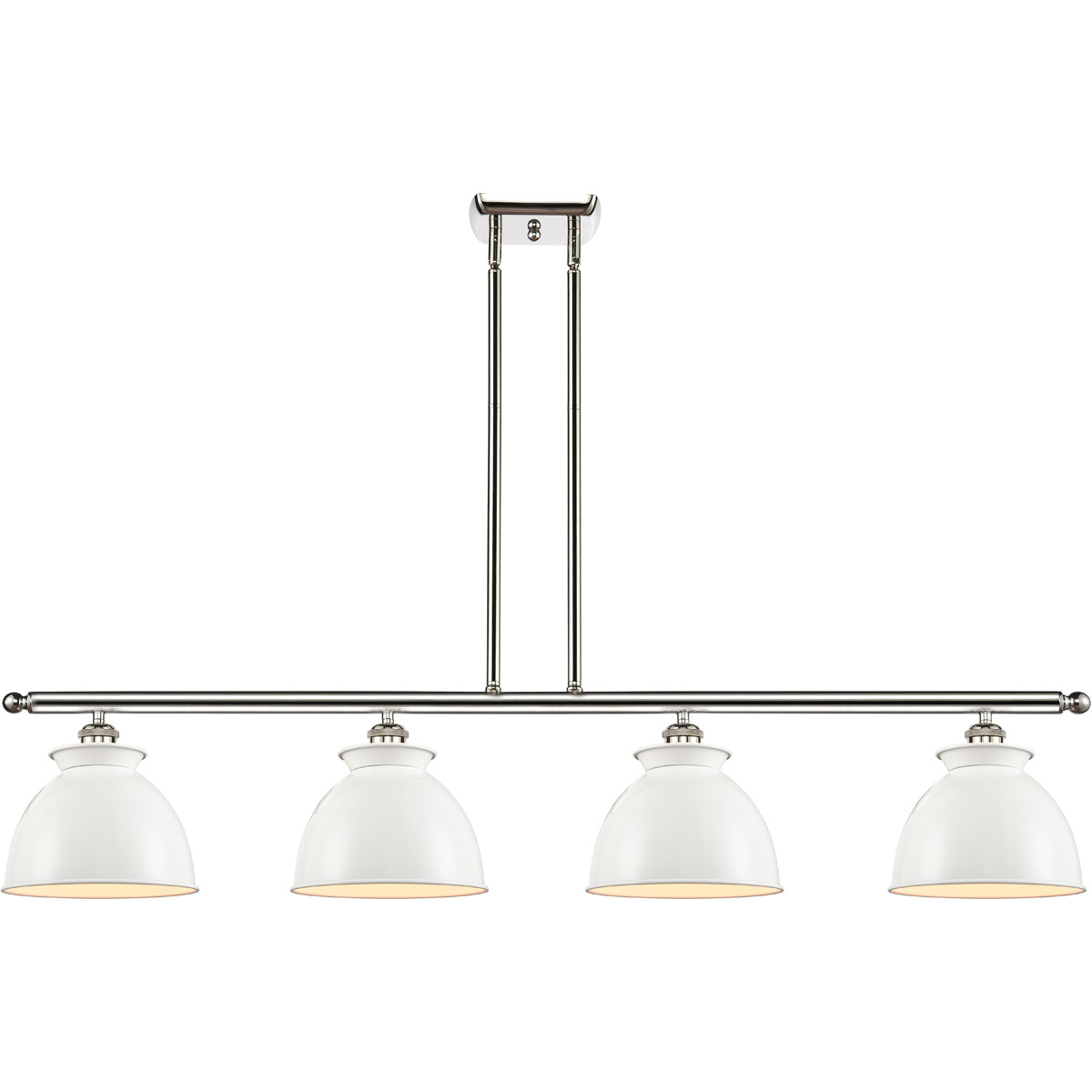 Innovations Lighting 516-4I-SN-M14-W-LED Ballston Adirondack LED 48 ...
